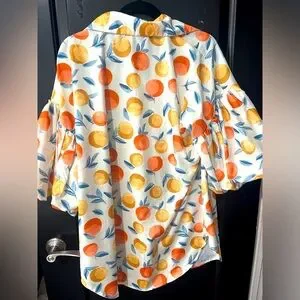 HEAHA SHOP | Tops | Colorful Button Up Womens Top | Poshmark